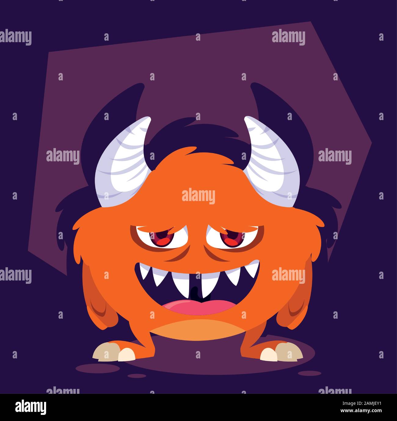 Monsters with claws Stock Vector Images - Alamy
