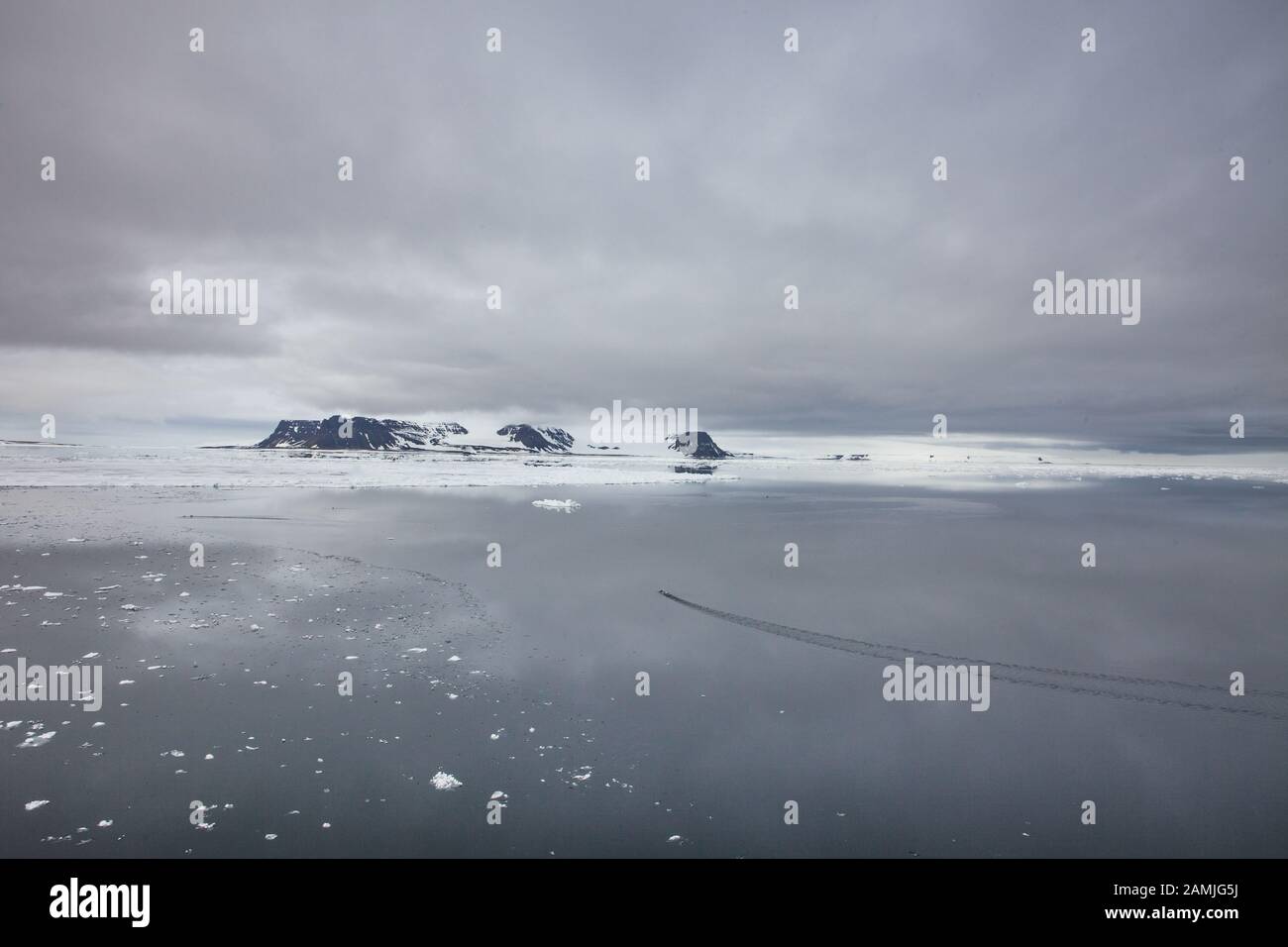 Sea Ice, pack ice and landscapes, Franz Josef Land Stock Photo - Alamy
