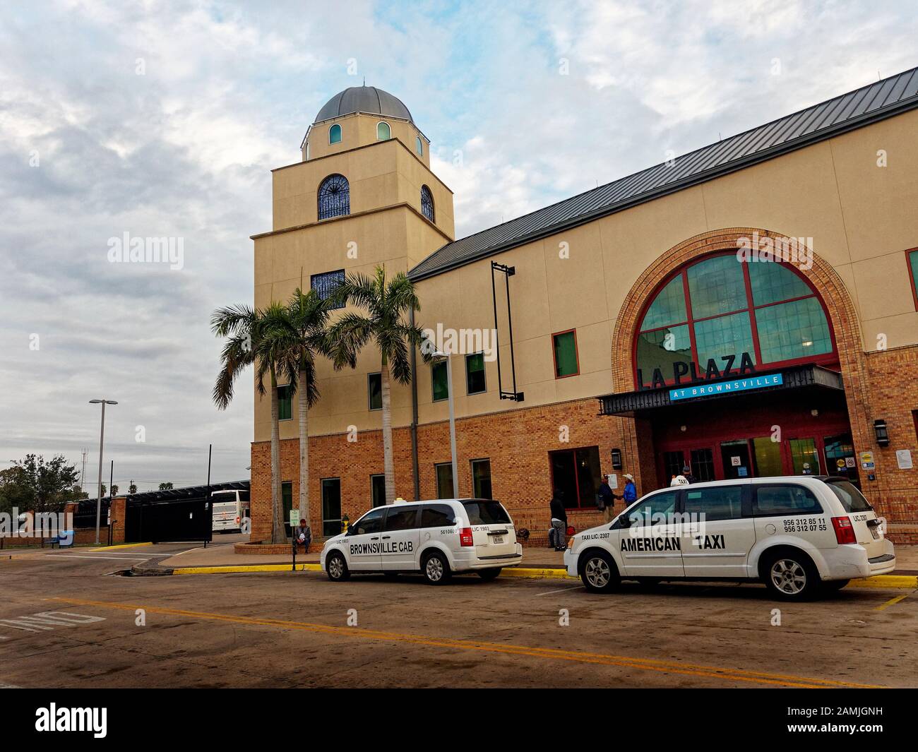 Brownsville, TX, USA La Plaza bus terminal in Brownsville serves the ...