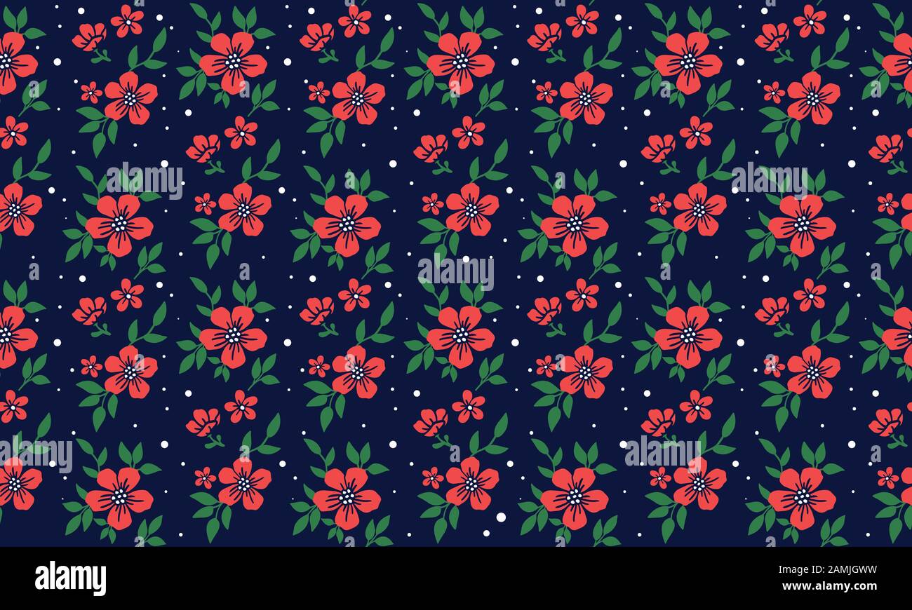 Abstract flower pattern background for Merry Christmas, with simple of ...