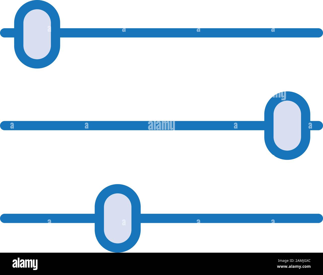 Control panel single line Cut Out Stock Images & Pictures - Alamy