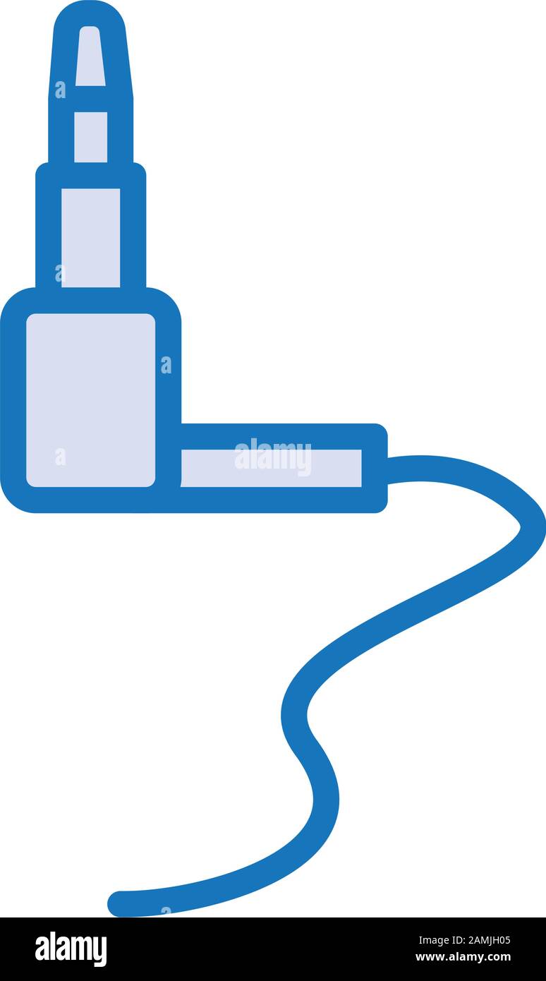 audio plug connection isolated icon Stock Vector Image & Art - Alamy
