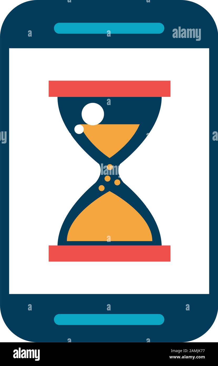 Sand hourglass timer counter Cut Out Stock Images & Pictures - Alamy