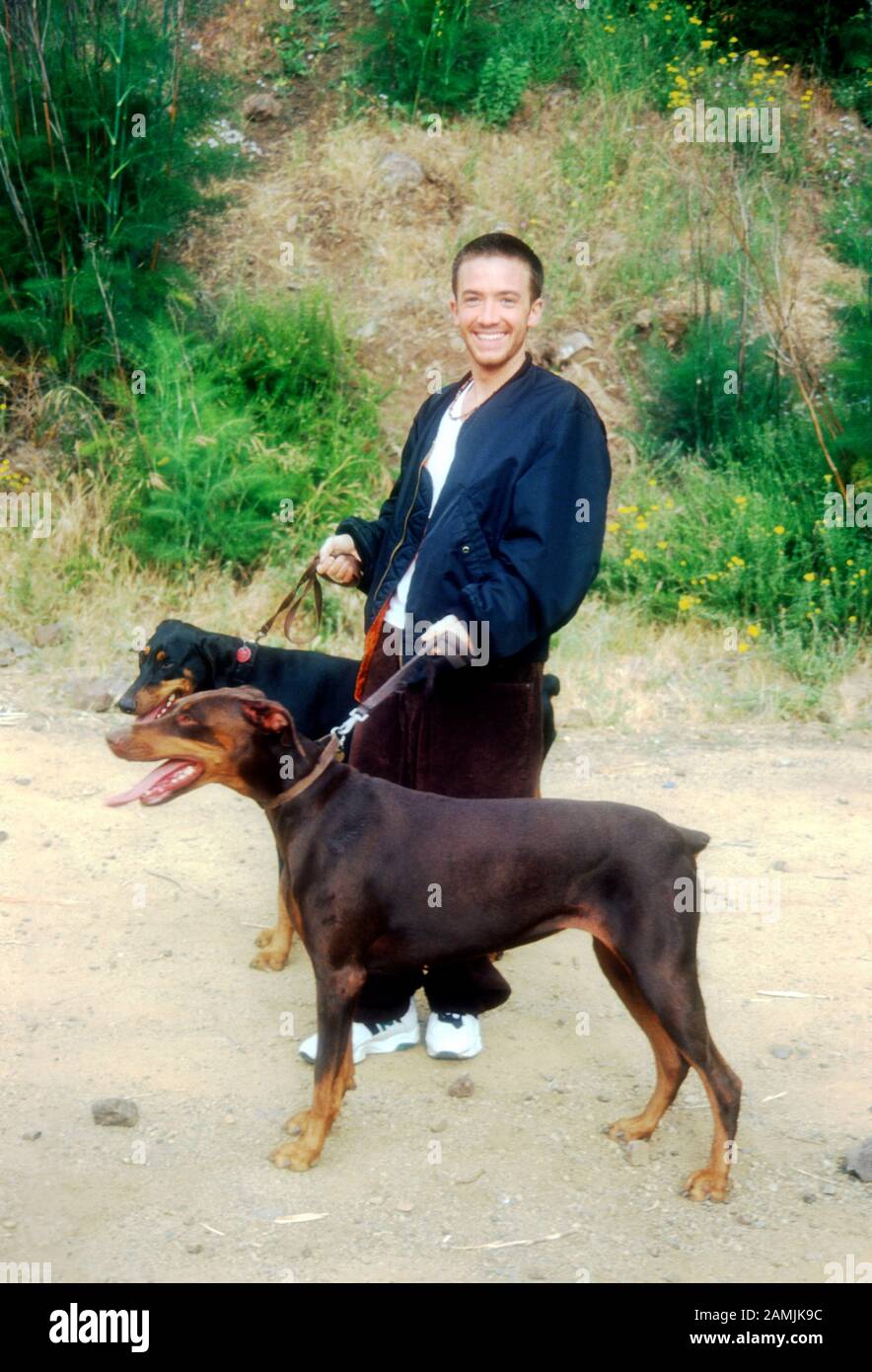 Los Angeles, California, USA 19th May 1995 (Exclusive) Actor David ...