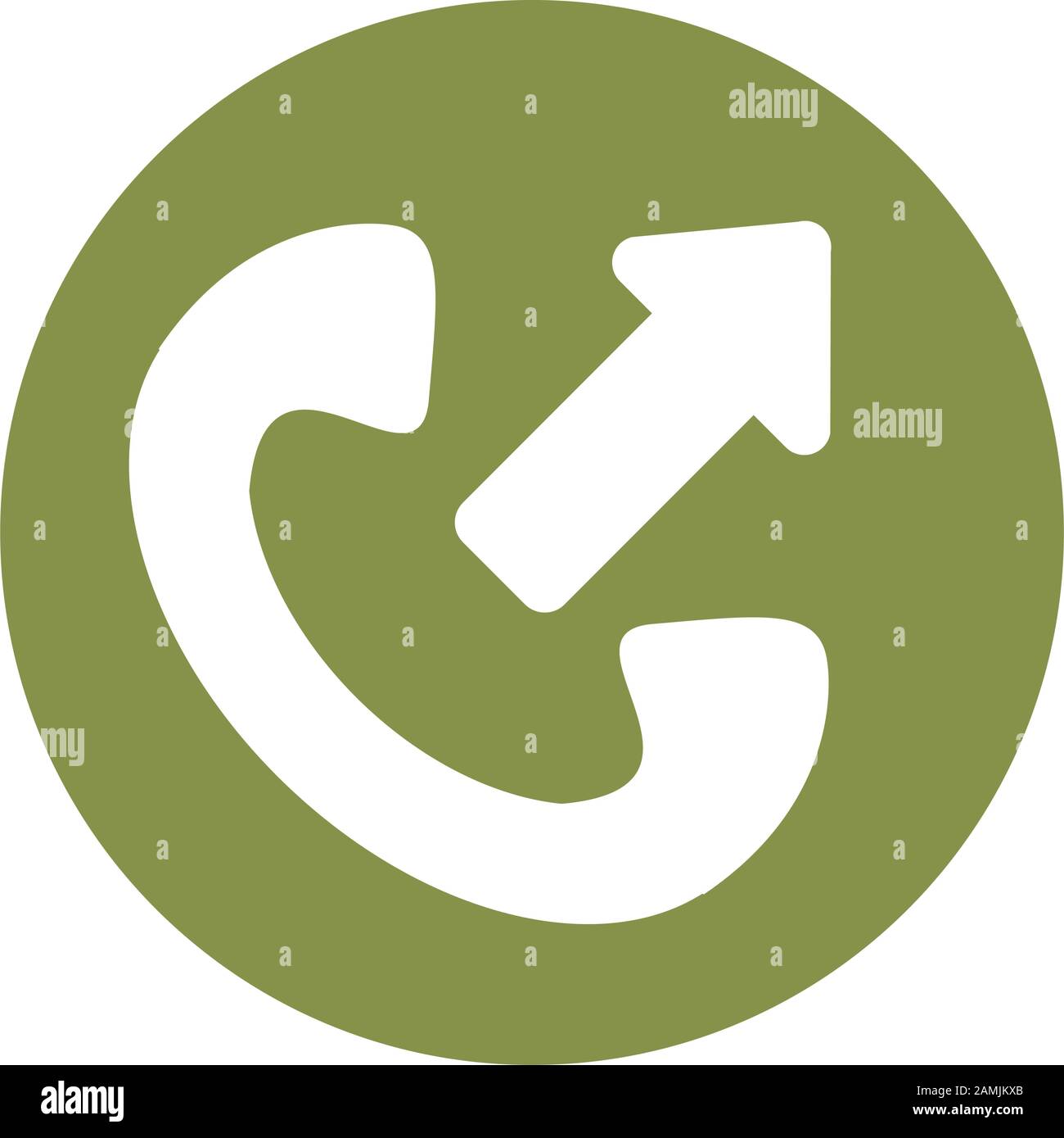 telephone communication with arrow signal Stock Vector Image & Art - Alamy