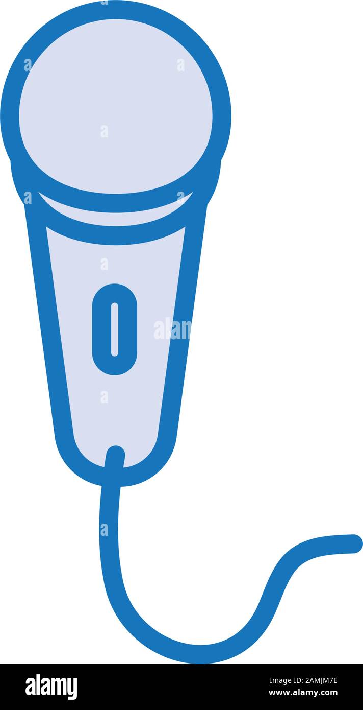 microphone sound device isolated icon Stock Vector Image & Art - Alamy