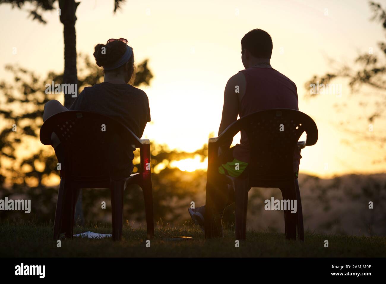 Evening conversation hi-res stock photography and images - Alamy