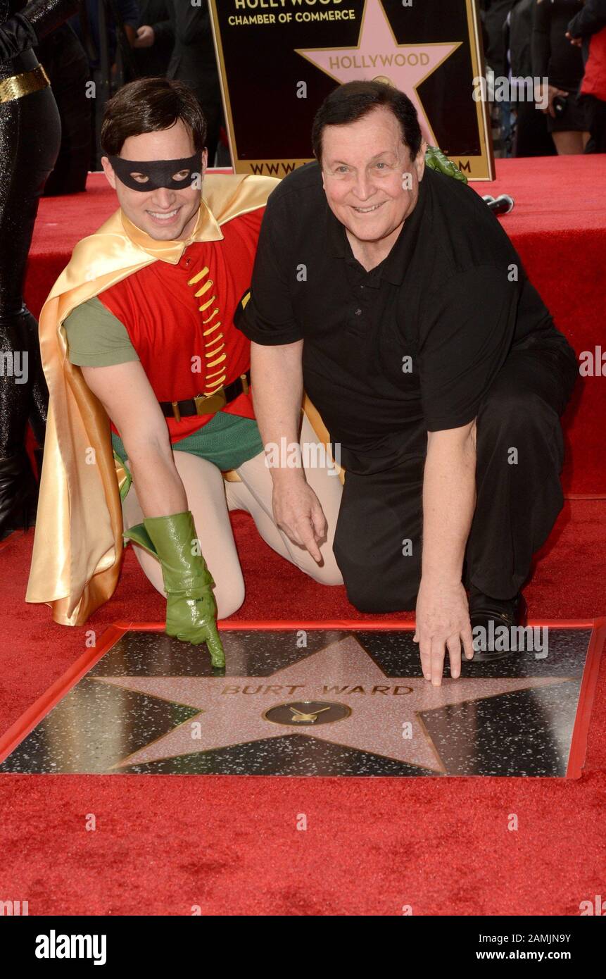 Los Angeles, CA. 9th Jan, 2020. Burt Ward at the induction ceremony for ...