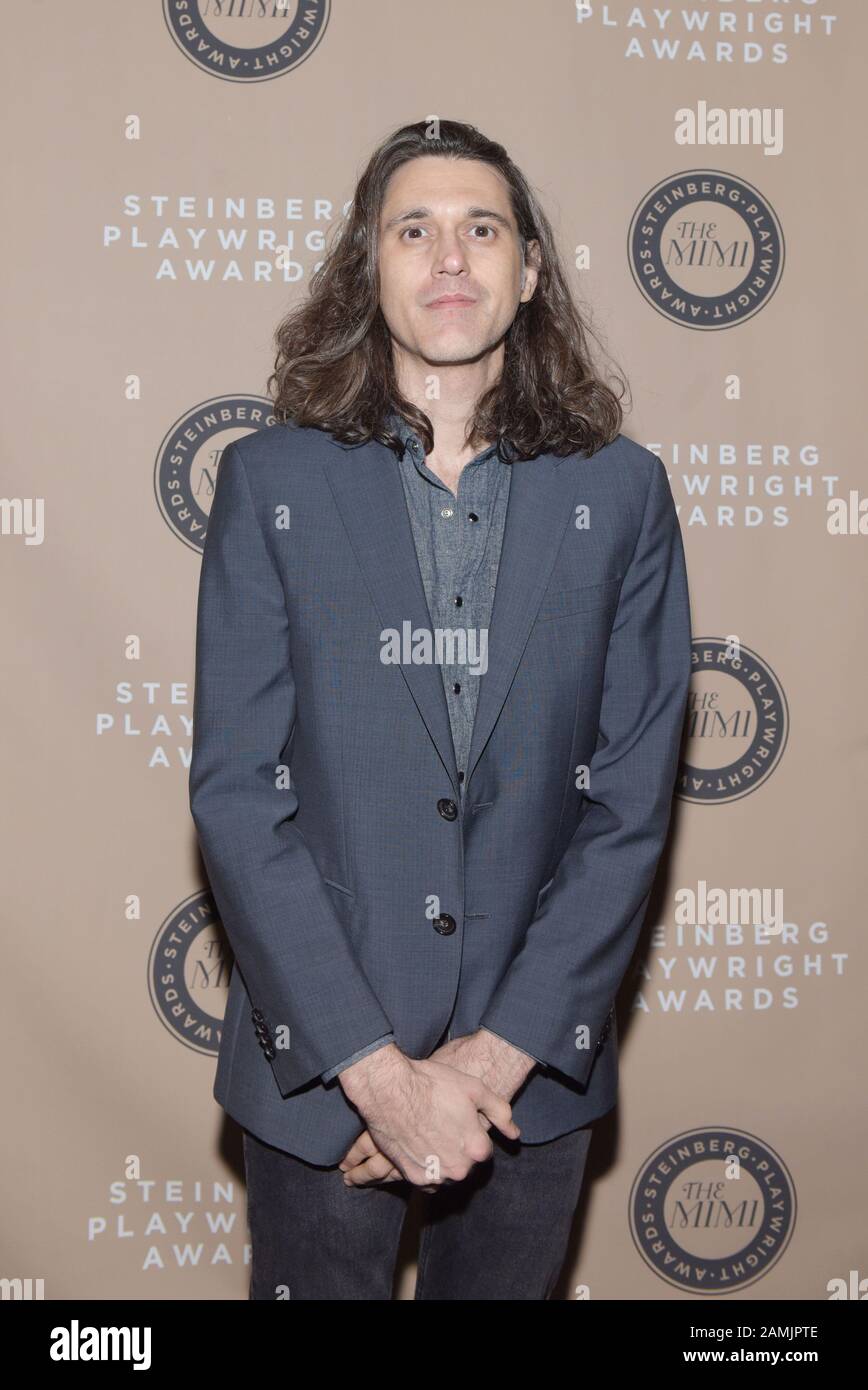NEW YORK, NEW YORK - JANUARY 13: Lucas Hnath attends 2019 Steinberg ...