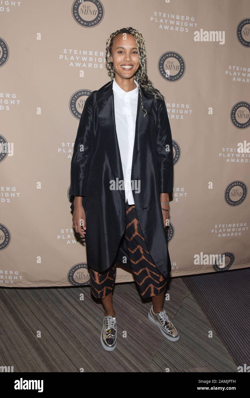 NEW YORK, NEW YORK - JANUARY 13: Kaneza Schaal attends 2019 Steinberg ...