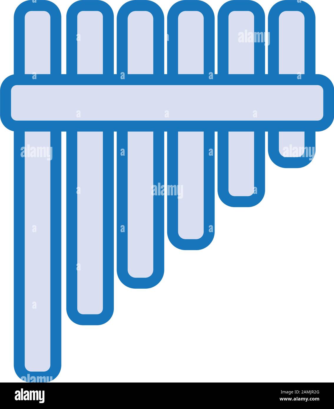 flute musical instrument fill style icon Stock Vector Image & Art - Alamy