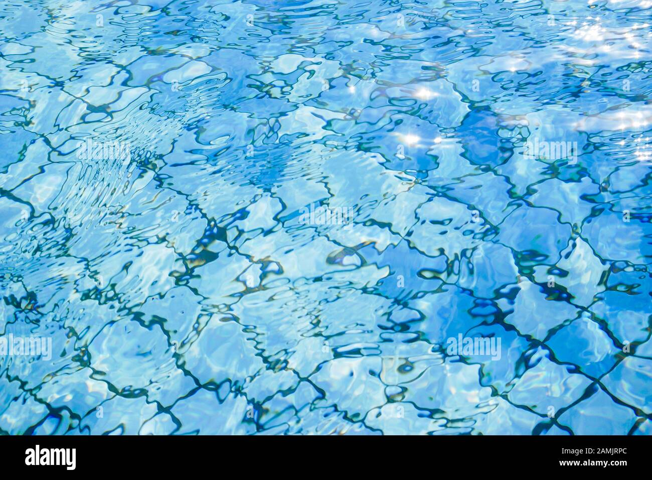 Swimming pool bottom ripple Texture background Stock Photo - Alamy
