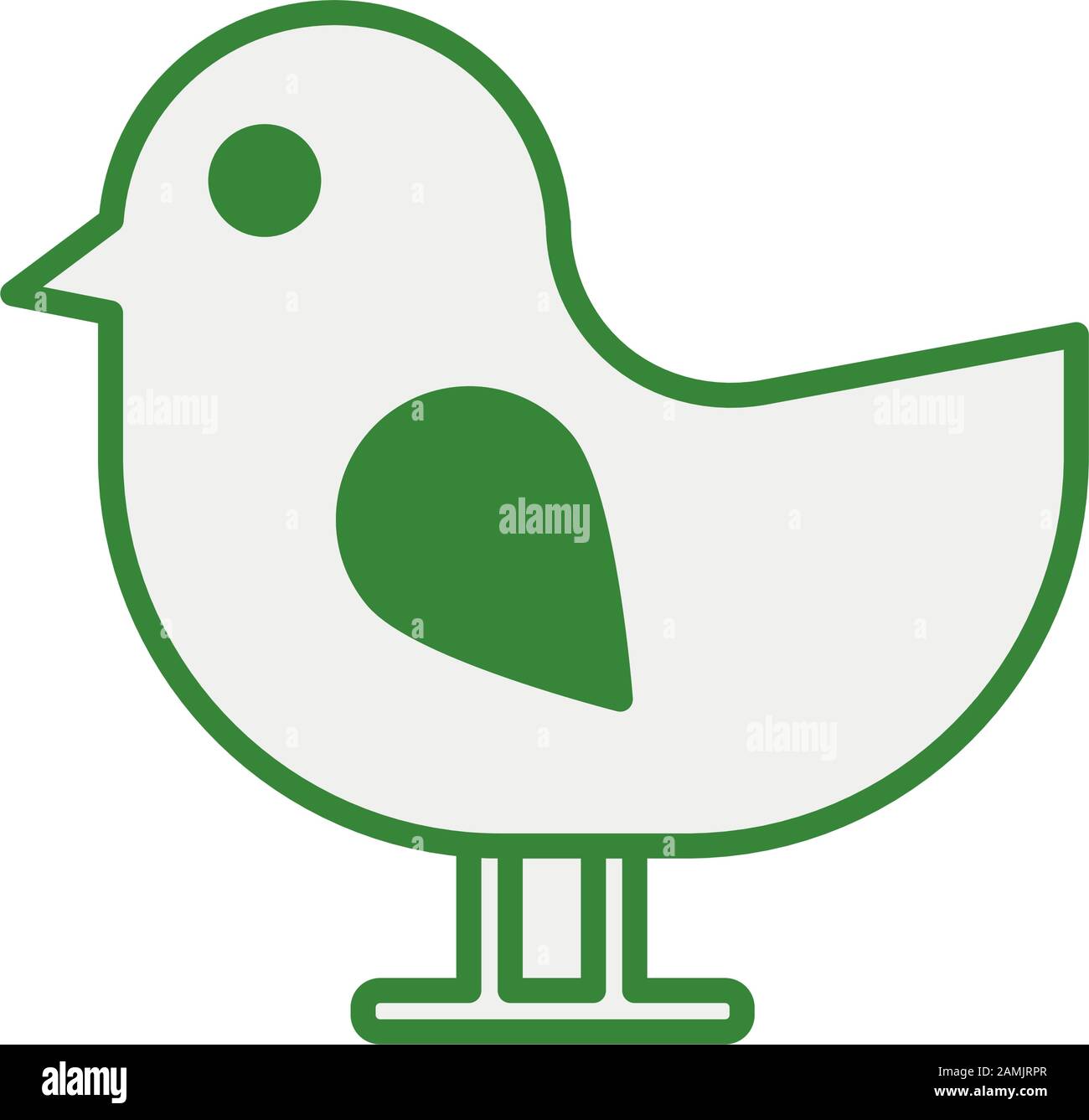 cute little chick bird animal Stock Vector Image & Art - Alamy