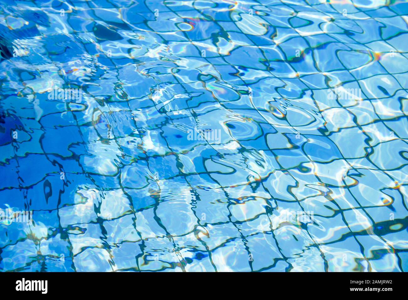 Swimming pool bottom ripple Texture background Stock Photo - Alamy