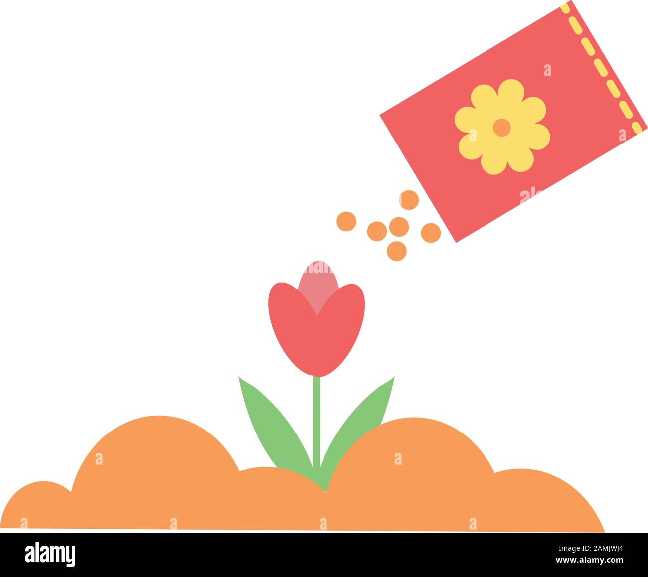 Summer planting grains Stock Vector Images - Alamy