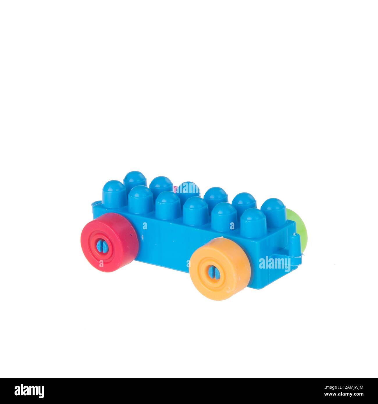 Wooden toy train cartoon Cut Out Stock Images & Pictures - Alamy