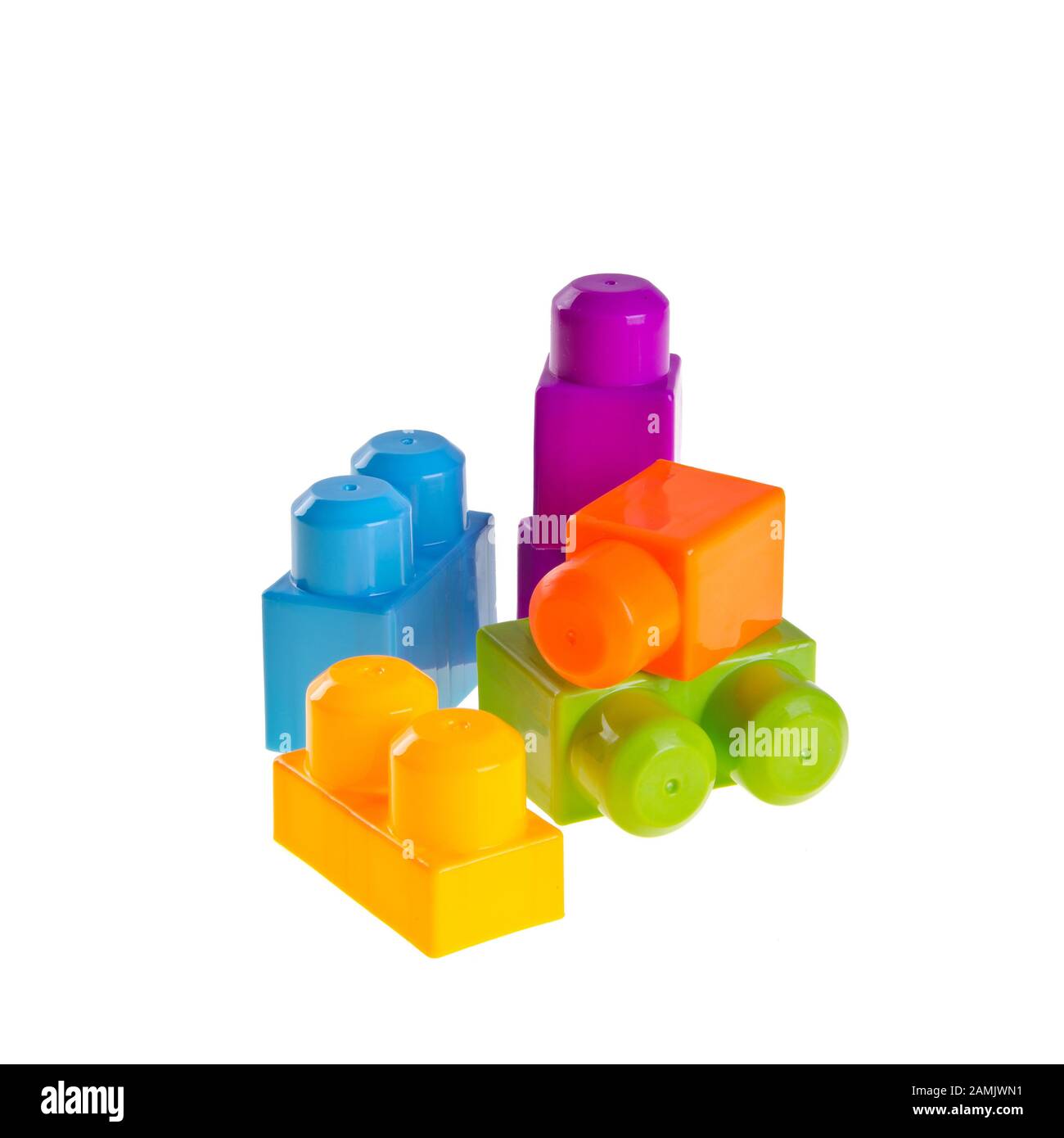 Set color building blocks hi-res stock photography and images - Alamy