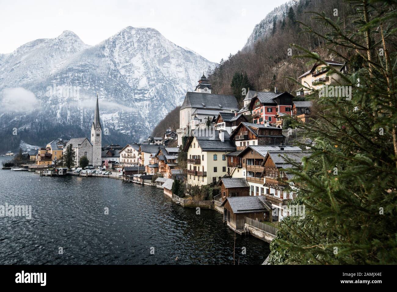 Hallstatt Austria Winter High Resolution Stock Photography and Images ...