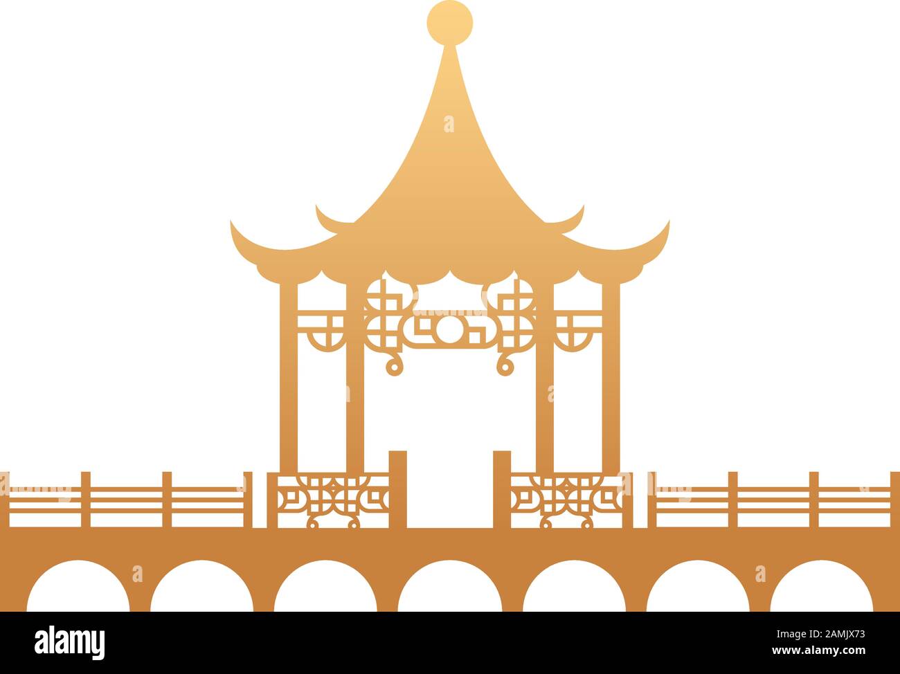 chinese culture construction isolated icon Stock Vector Image & Art - Alamy
