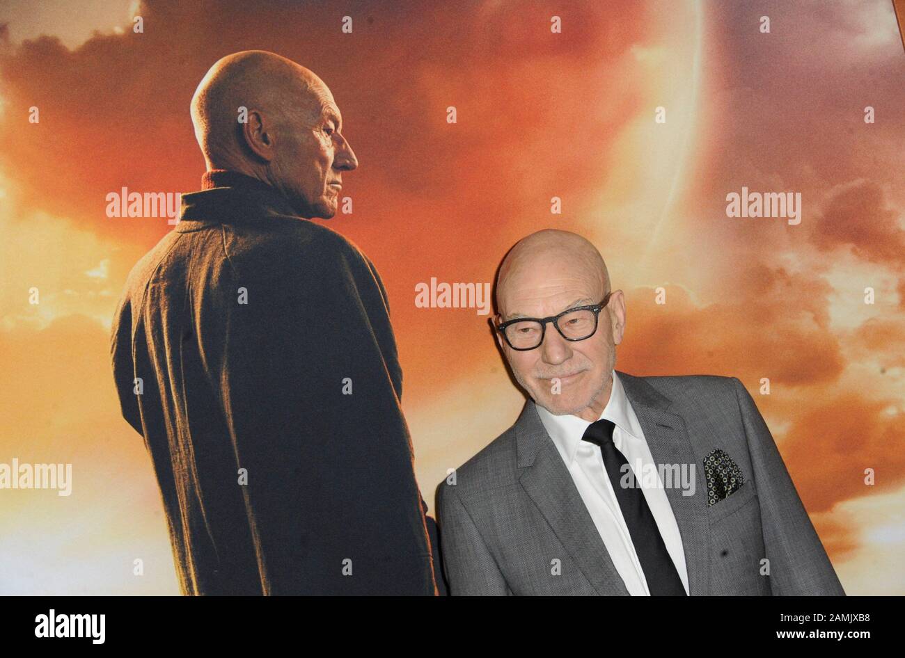 Los Angeles, CA. 13th Jan, 2020. Patrick Stewart at arrivals for STAR ...