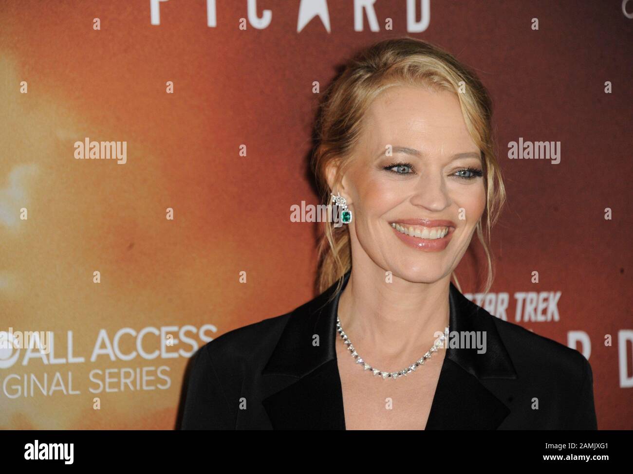 Los Angeles, CA. 13th Jan, 2020. Jeri Ryan at arrivals for STAR TREK ...
