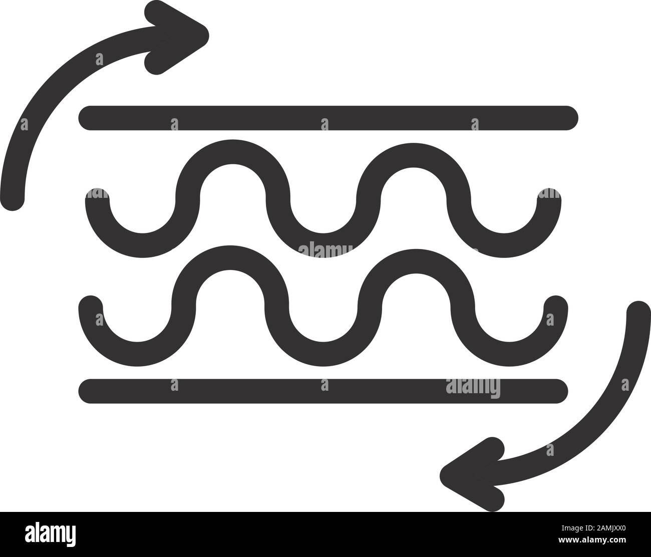 mattress springs and memory foam comfortable soft textile vector ...