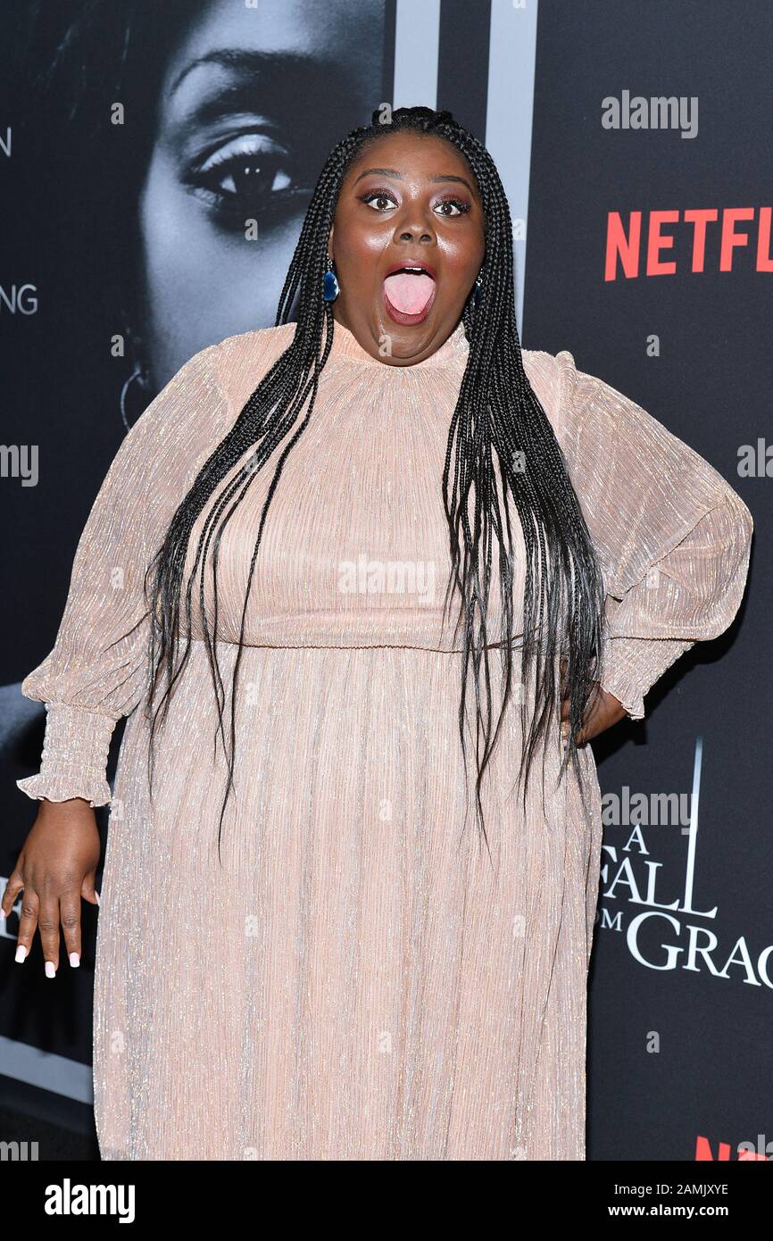 New York, USA. 13th Jan 2020. Actress Angela Marie Rigsby attends Tyler ...