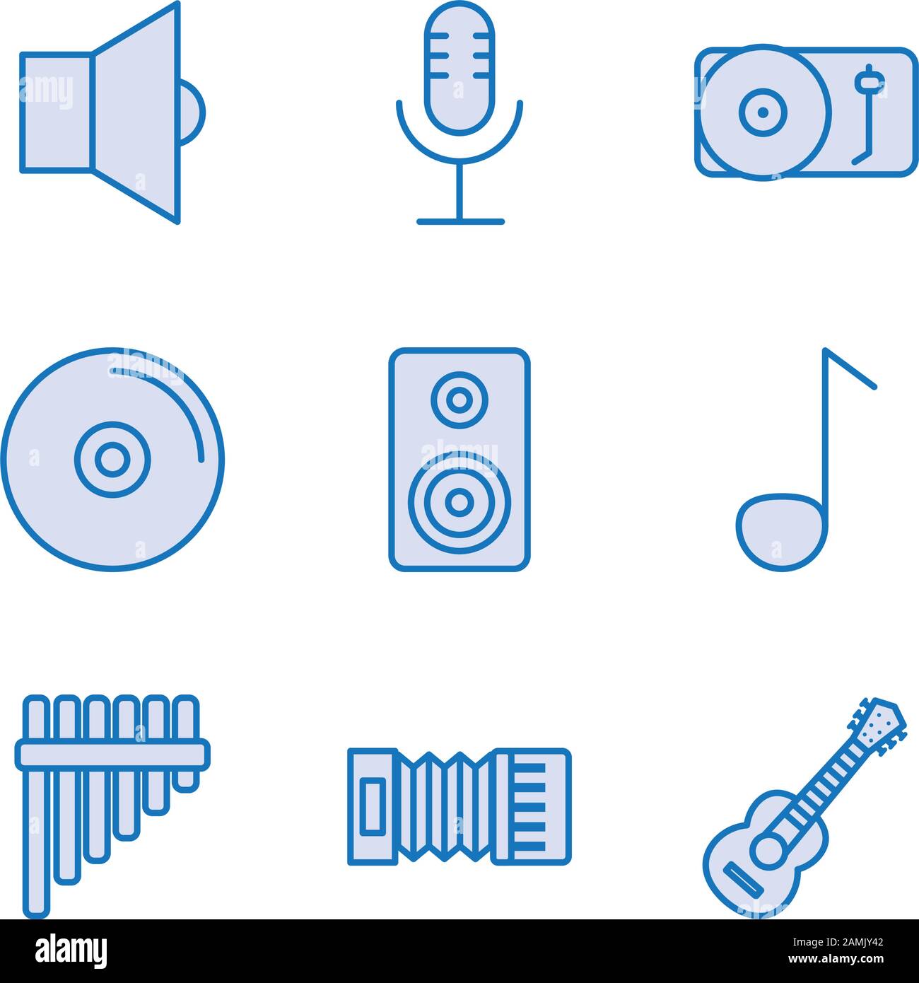 Mixing instruments Stock Vector Images - Alamy