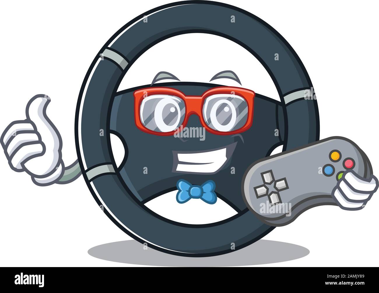 Control stick detail Stock Vector Images - Alamy