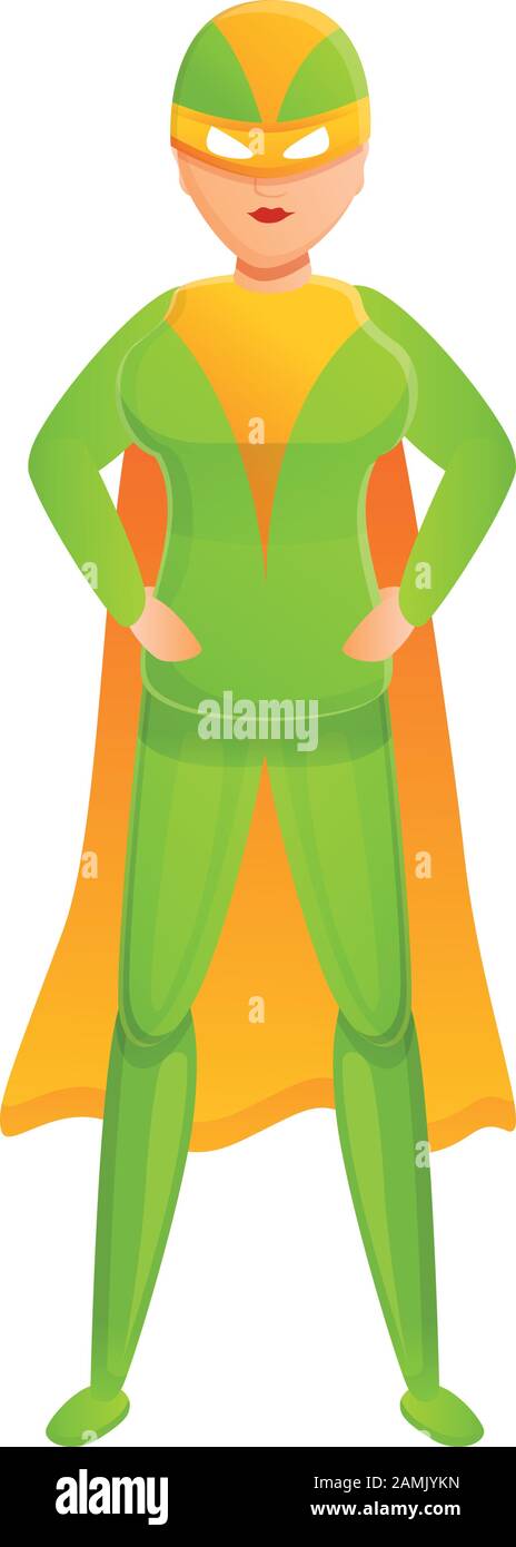 Power superhero icon. Cartoon of power superhero vector icon for web ...