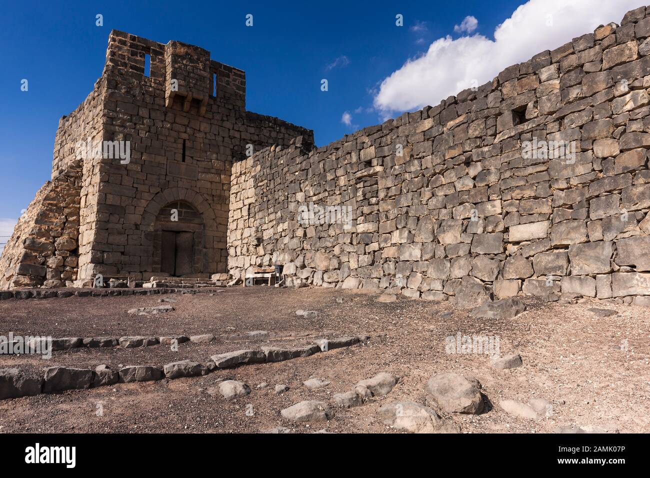 Qasr al-Azraq, Qusar Al Azraq, Blue Fortress, Desrt castle, Azraq ...