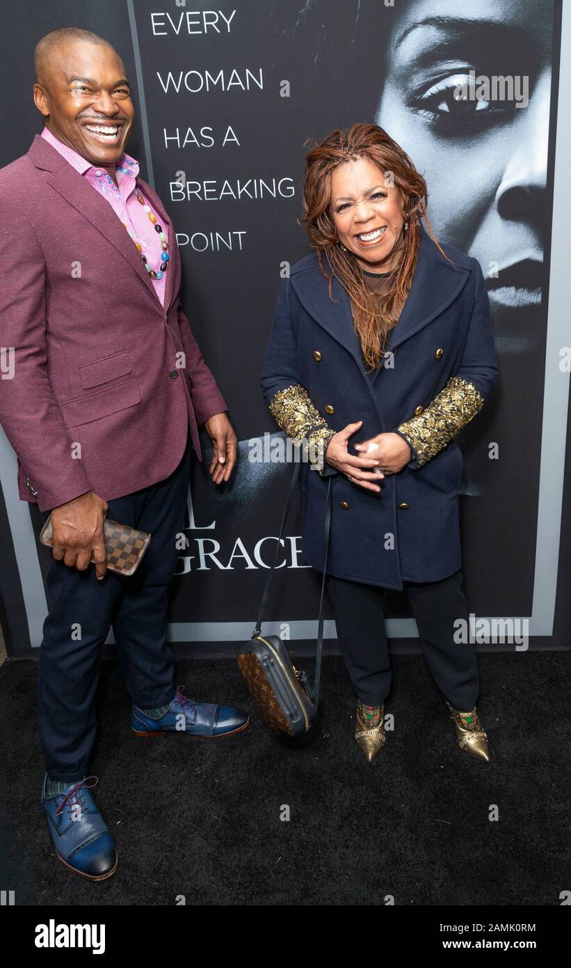 New York, NY - January 13, 2020: Chaz Shepherd and Valerie Simpson ...