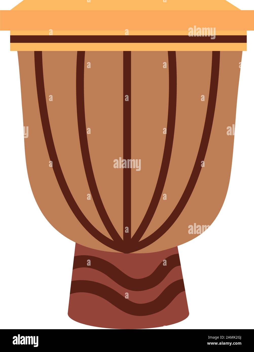 bongo instrument australia icon on white background vector illustration ...