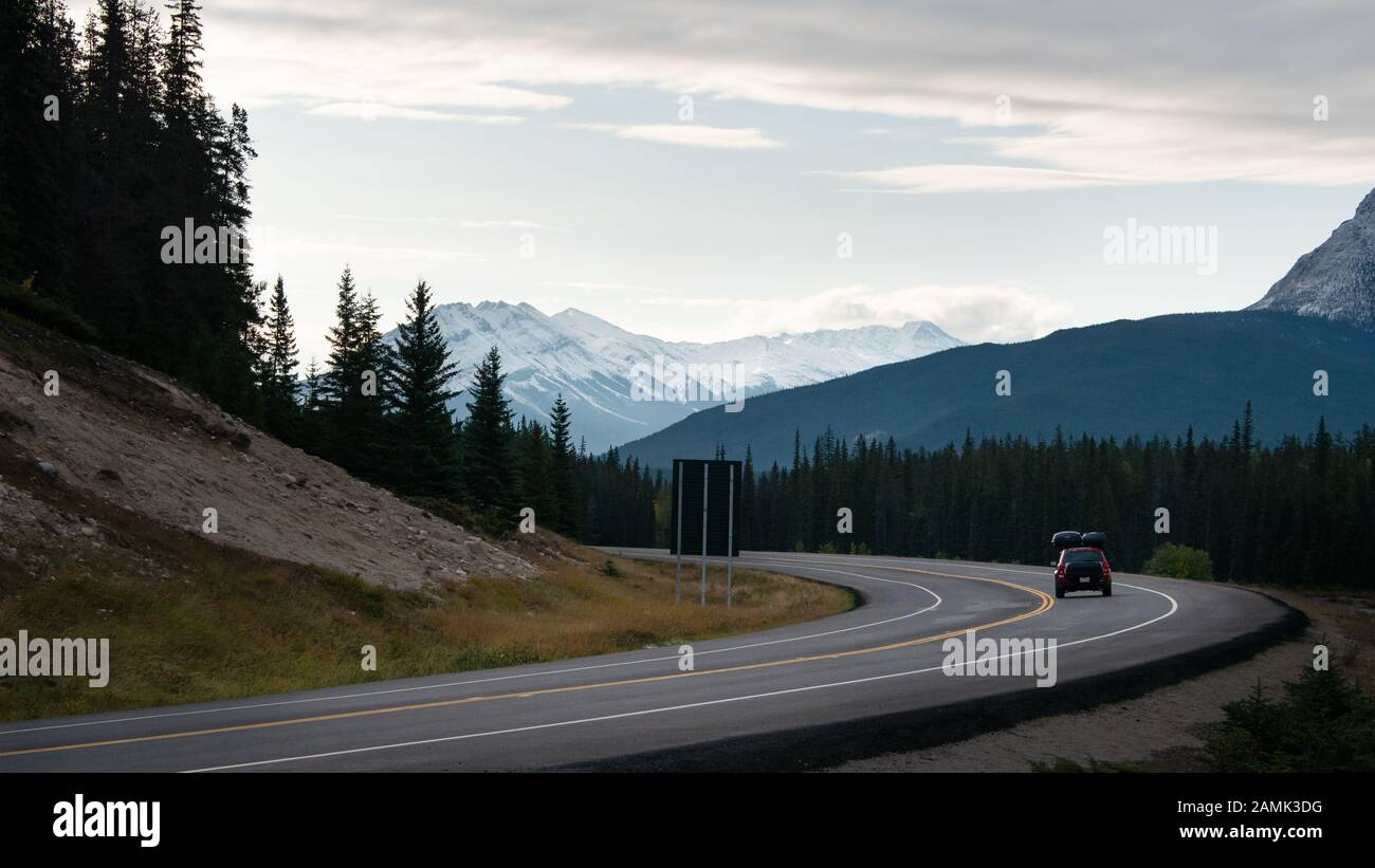 Trans canada highway crossing hi-res stock photography and images - Alamy