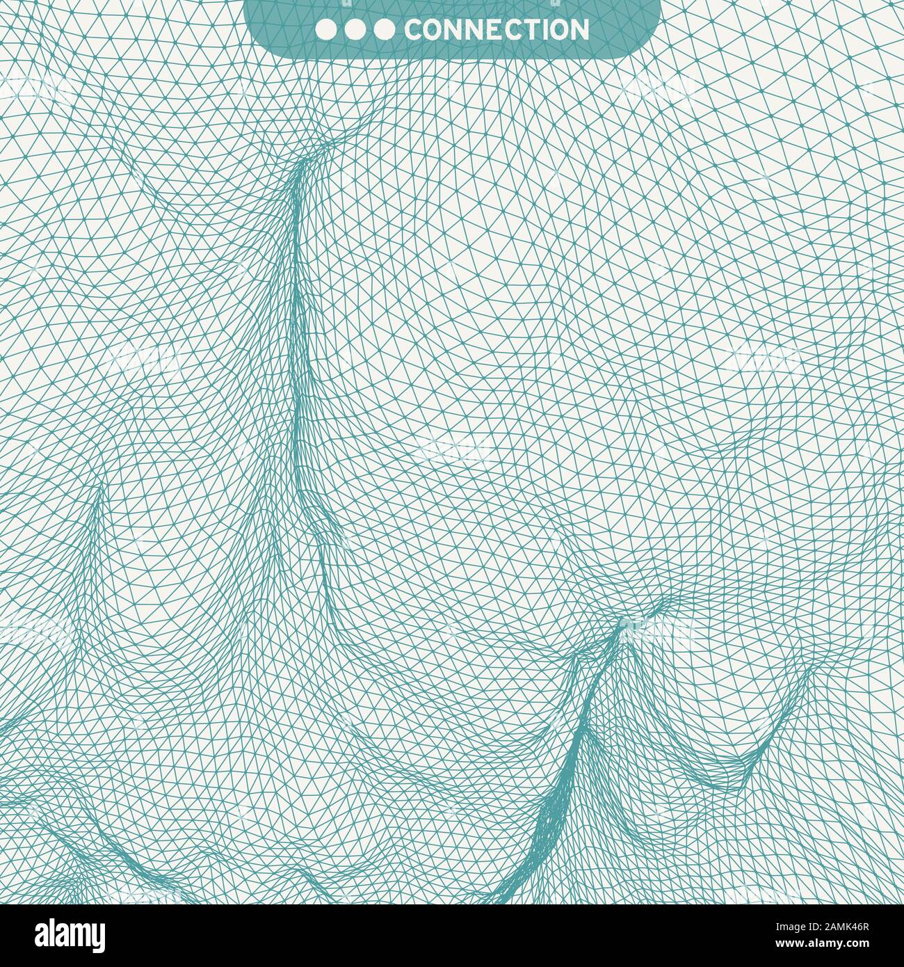 Lattice Structure. Science or Technology Background. Graphic Design. 3D ...