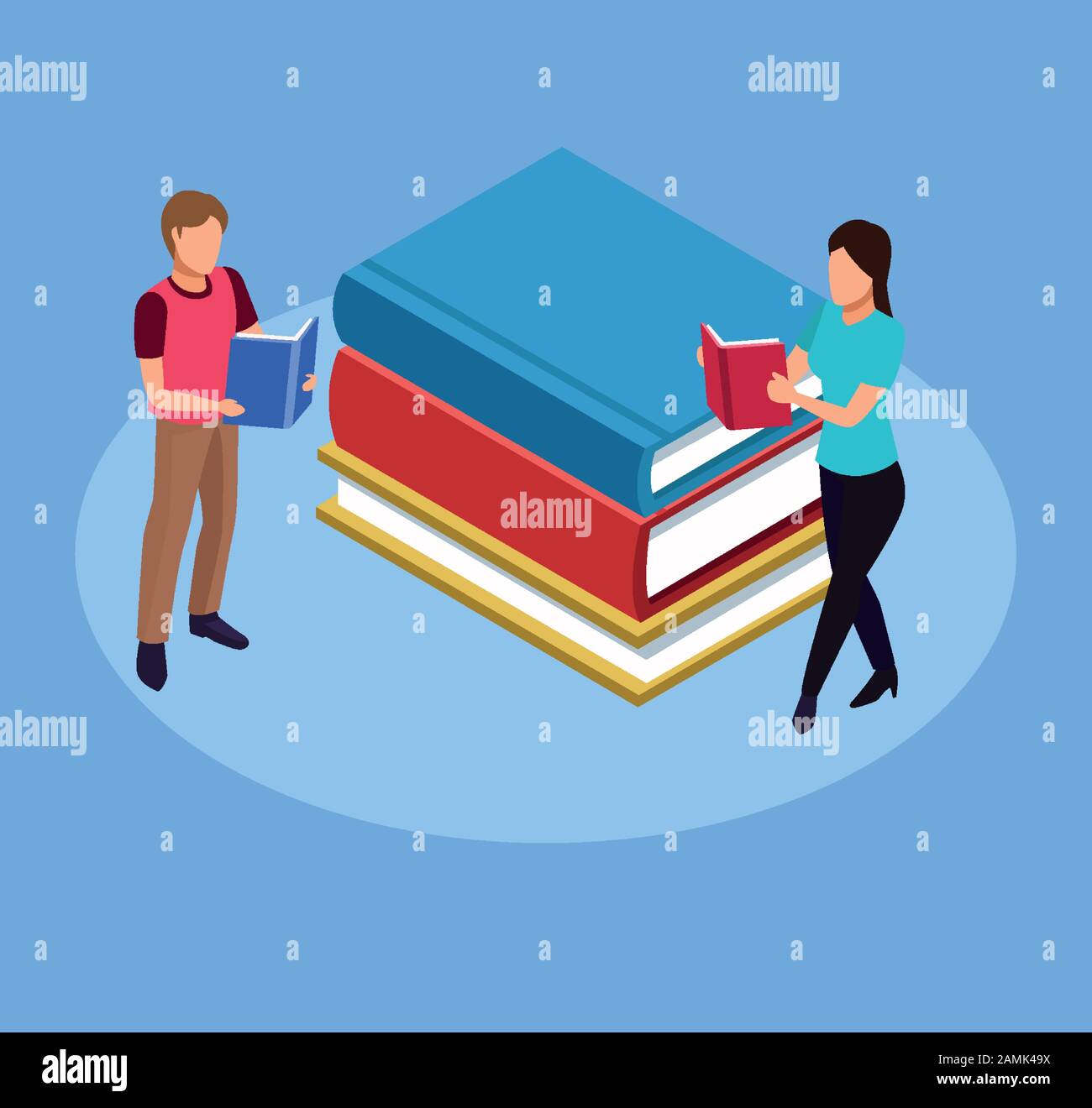 Mini characters Stock Vector Images - Alamy