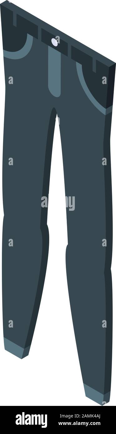 Denim jeans folded Stock Vector Images - Alamy