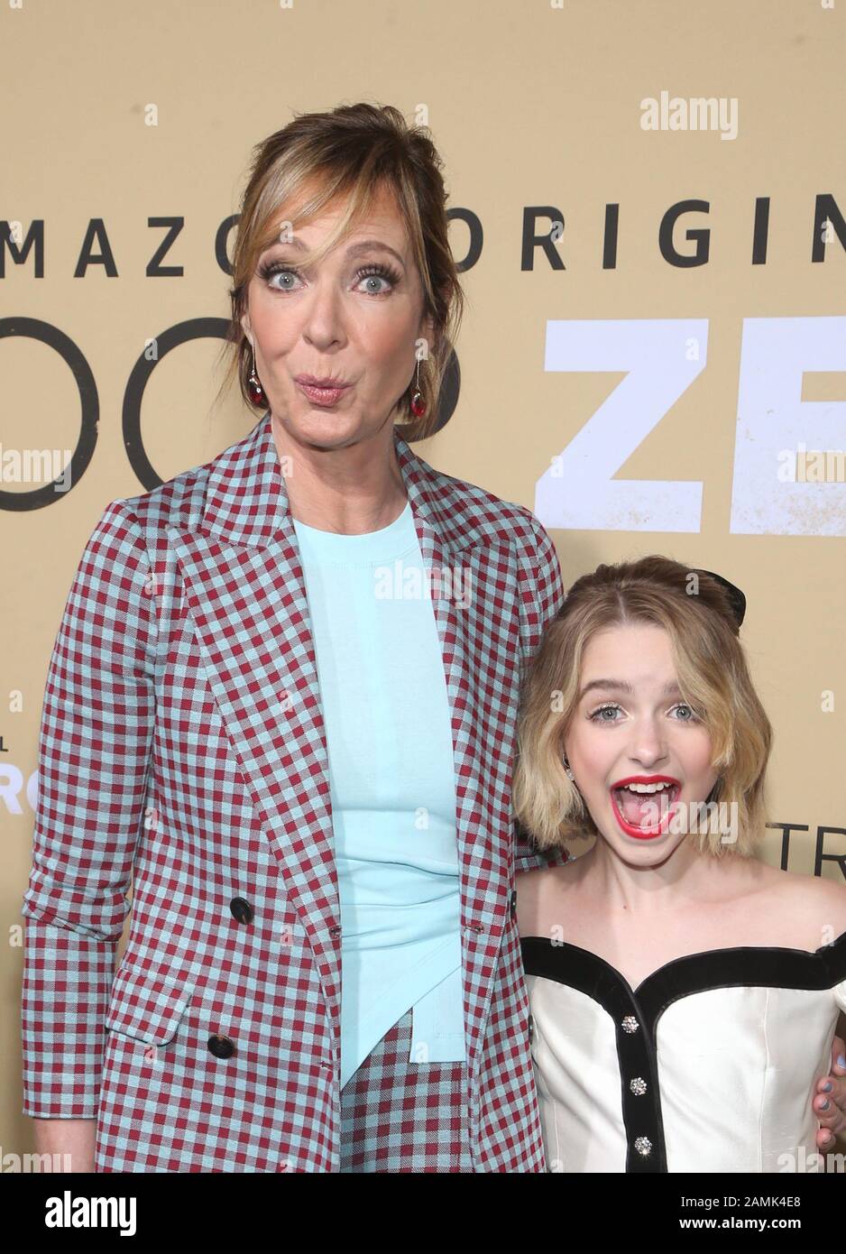 Los Angeles, Ca. 13th Jan, 2020. Allison Janney, Mckenna Grace, at the ...