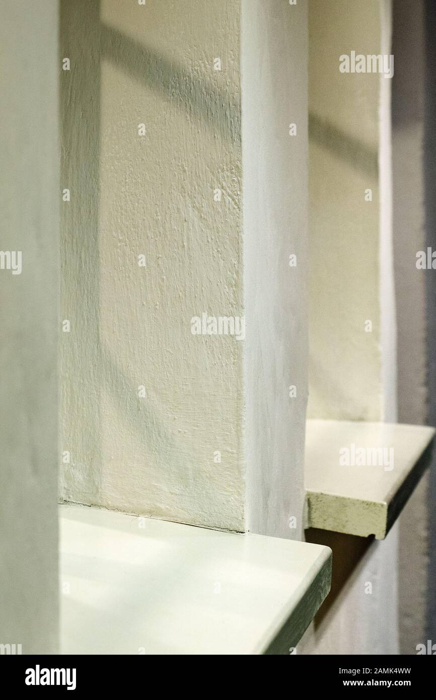 Old fashioned frame of window sills Stock Photo - Alamy