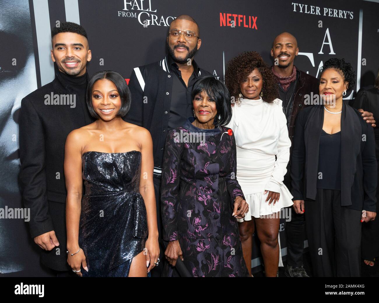 New York, NY - January 13, 2020: Cast attends premiere of Netflix A ...