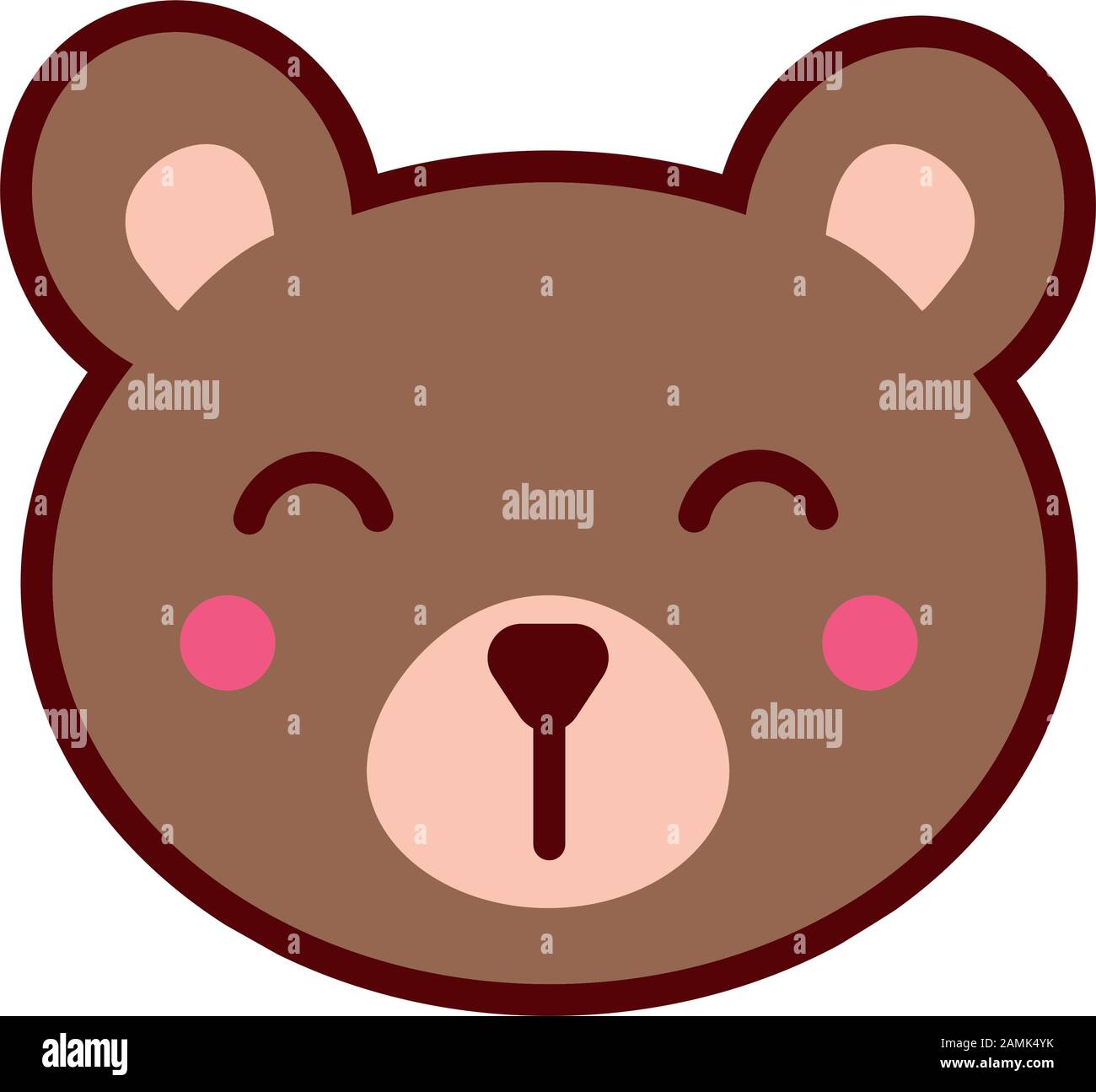 cute little bear teddy character Stock Vector Image & Art - Alamy