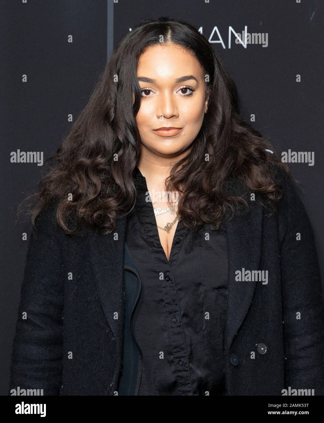 New York, NY - January 13, 2020: Raven Varona (Ravie B) attends ...
