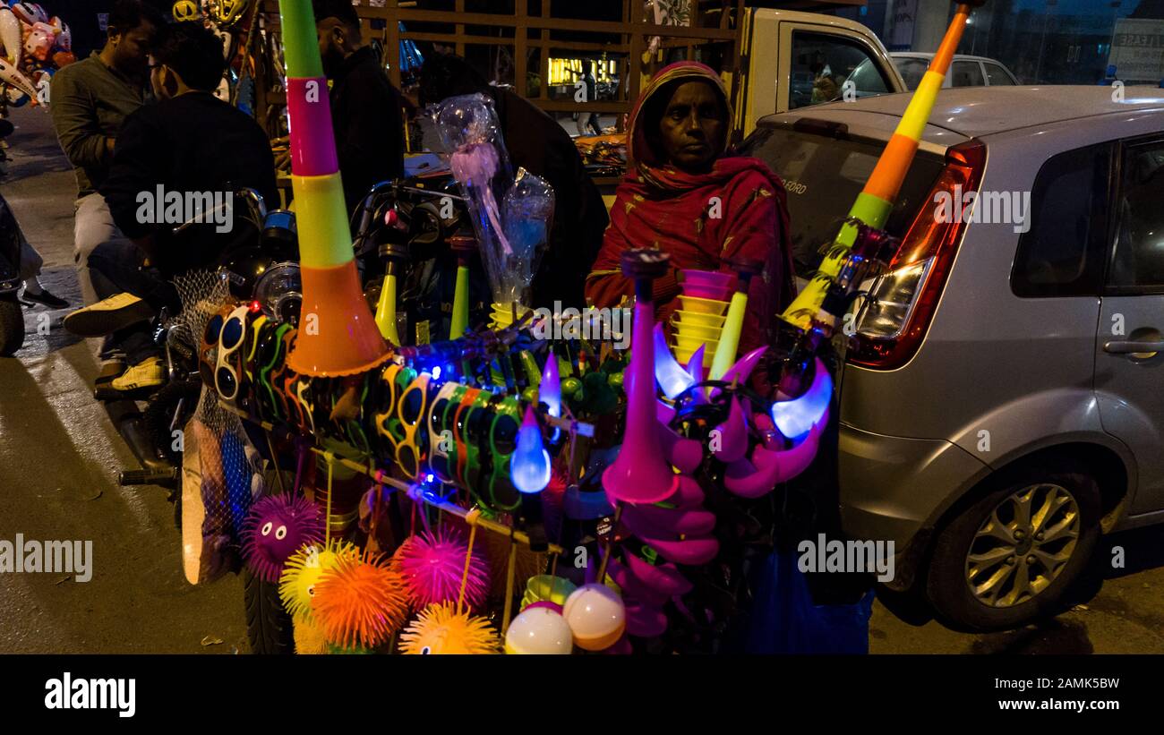 Patang(kite) stall in Patang(kite) fair. People buying patang, pipuda ...