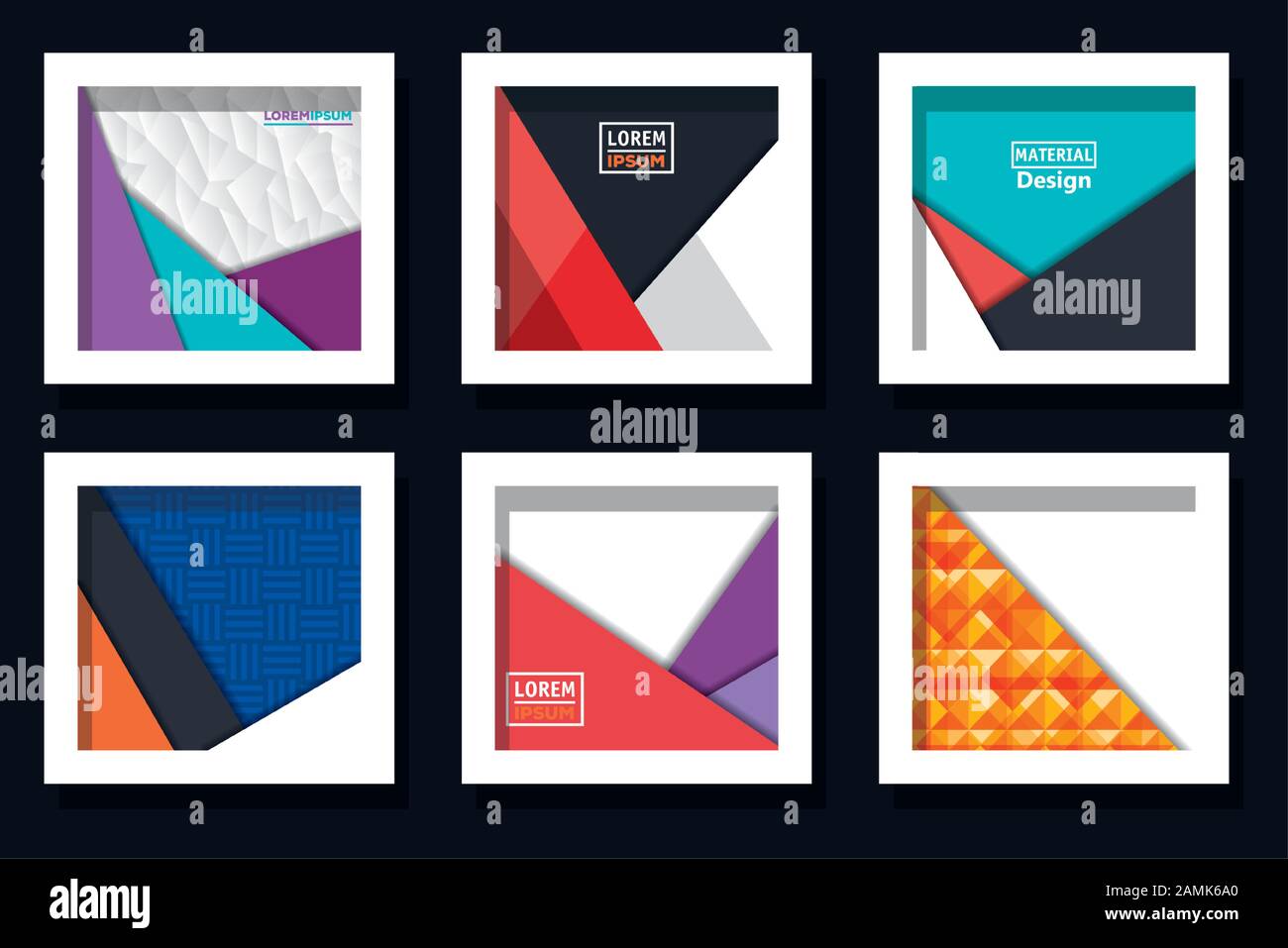 bundle of advertising template icons Stock Vector Image & Art - Alamy
