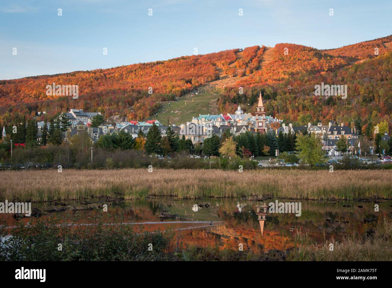 Mt tremblant lake view hi-res stock photography and images - Alamy