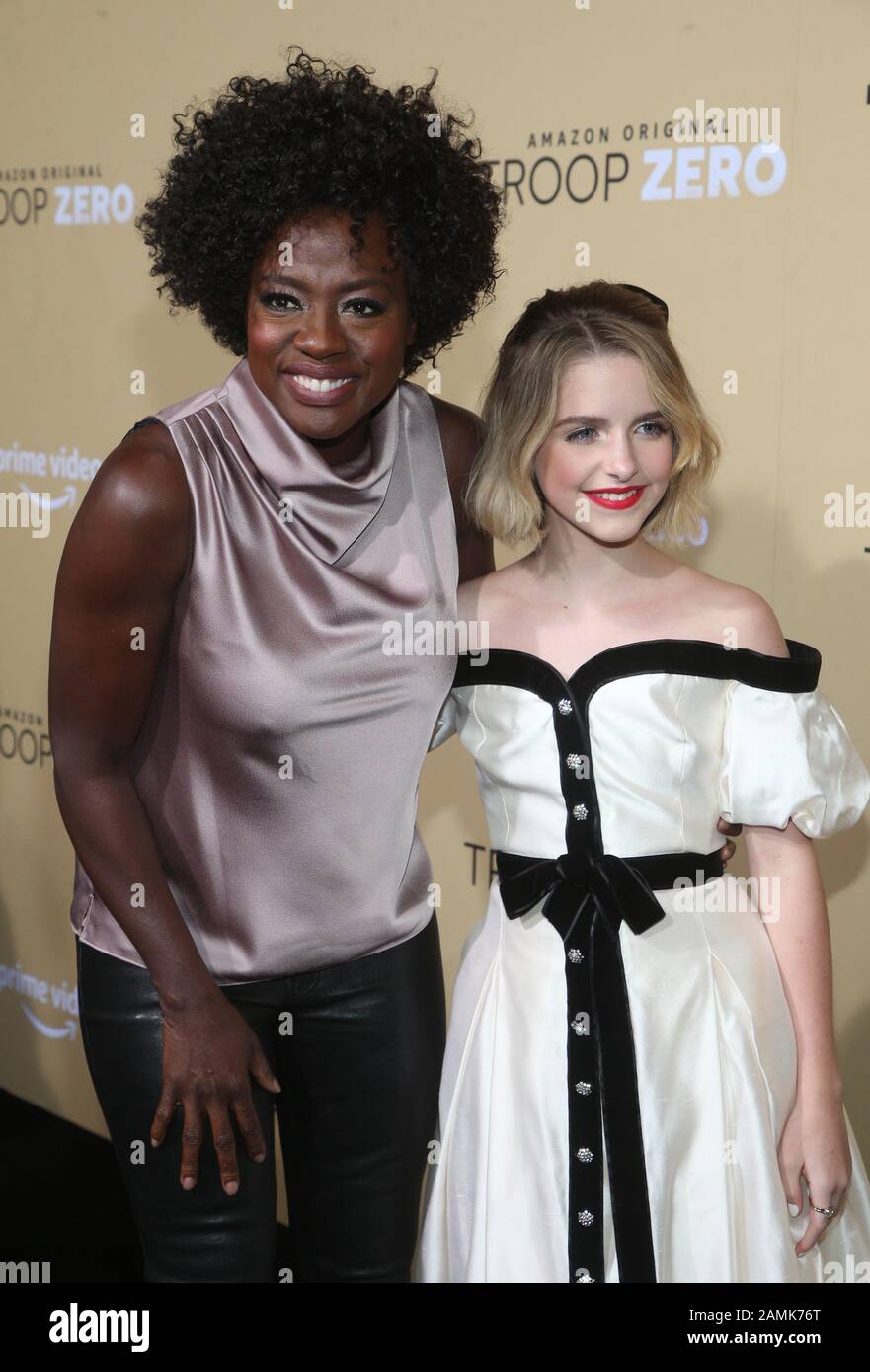 Los Angeles, California, USA. 13th Jan, 2020. Viola Davis, Mckenna ...
