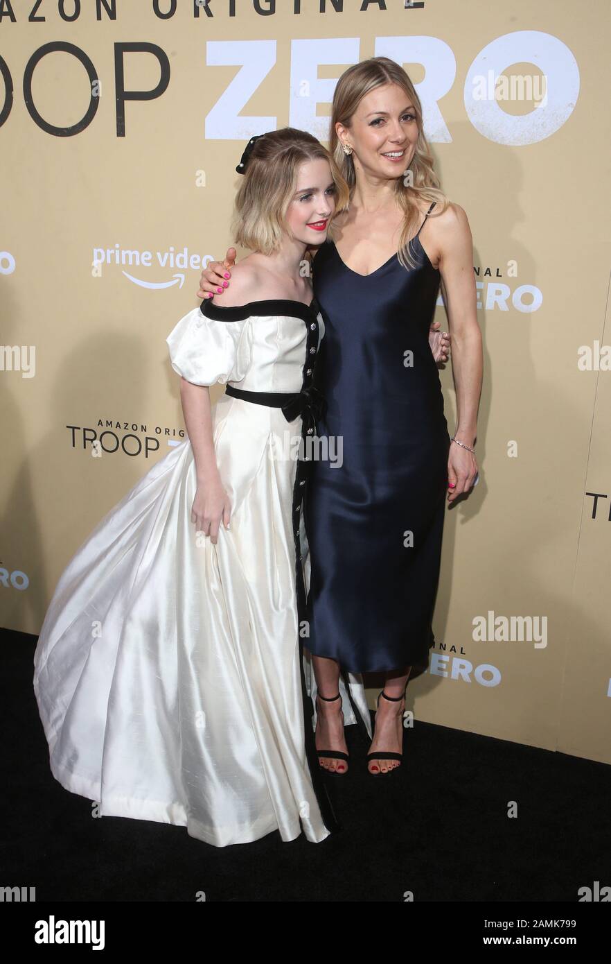 Los Angeles, California, USA. 13th Jan, 2020. Mckenna Grace, Lucy ...