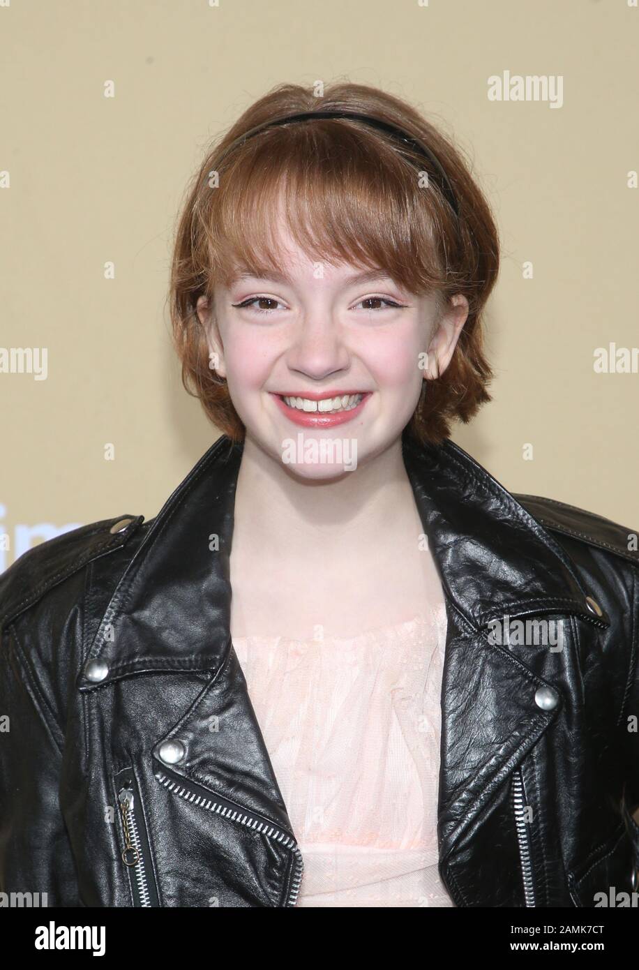 Los Angeles, California, USA. 13th Jan, 2020. Bella Higginbotham. the ...