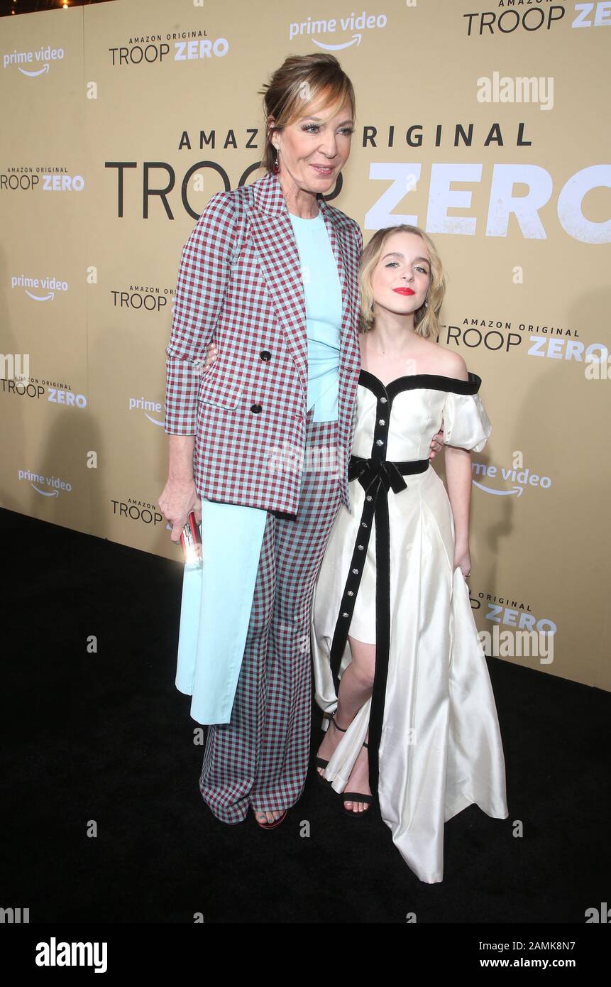 Los Angeles, California, USA. 13th Jan, 2020. Allison Janney, Mckenna ...
