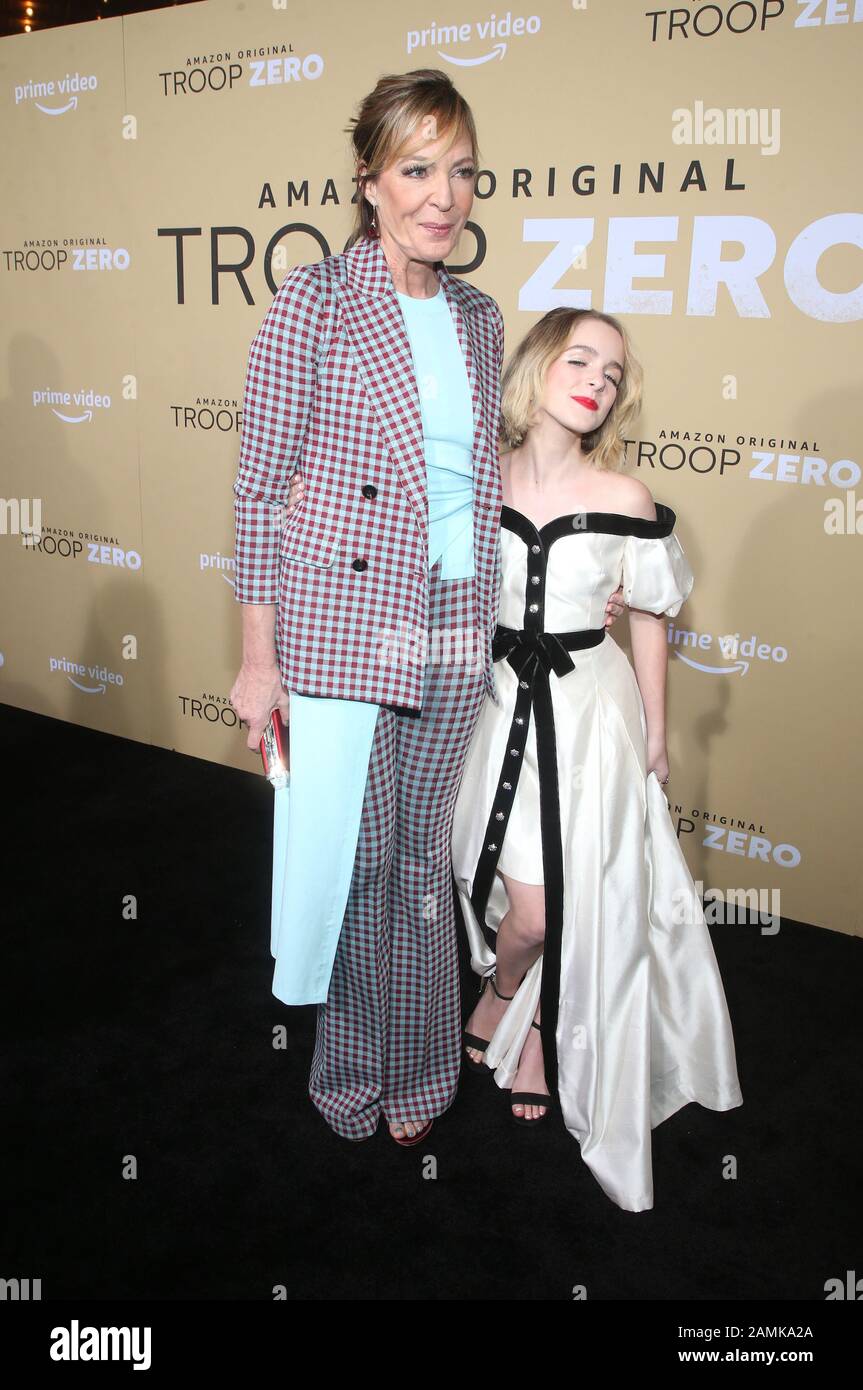 Los Angeles, California, USA. 13th Jan, 2020. Allison Janney, Mckenna ...